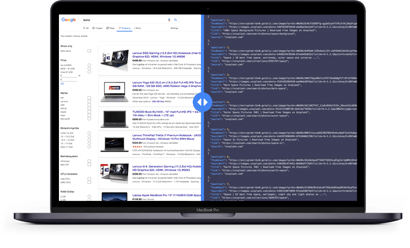 Zenserp Google Shopping API: Scrape Google Shopping Search Result Pages